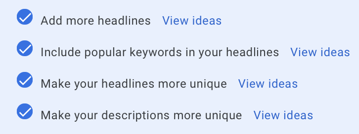 Keys to Achieving Excellent Ad Strength in Google Ads - Riviea